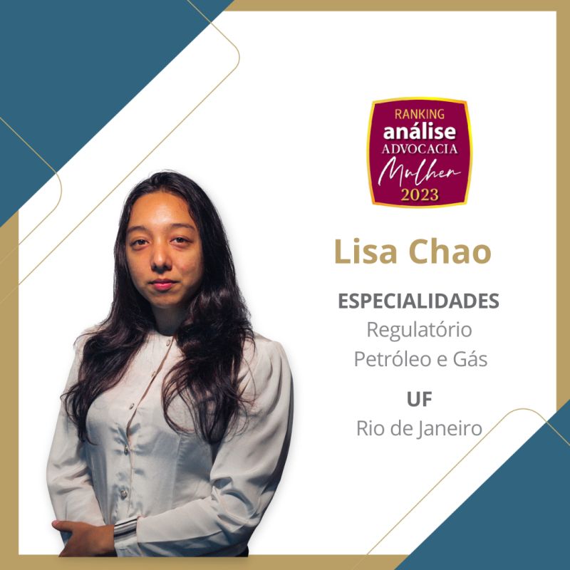Lisa Chao - Destaque Análise Advocacia Mulher - VRA Advogados